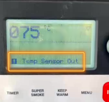 Error: Temp Sensor Out | Error 0006 Temp Sensor Disconnected | ER06 ...
