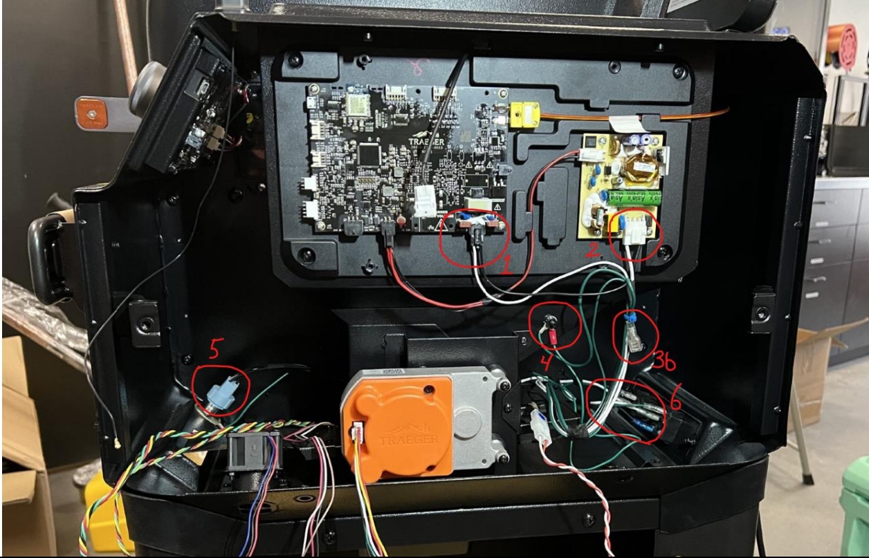 Replacing an AC Wire Harness on Touchscreen Grills – Traeger Support